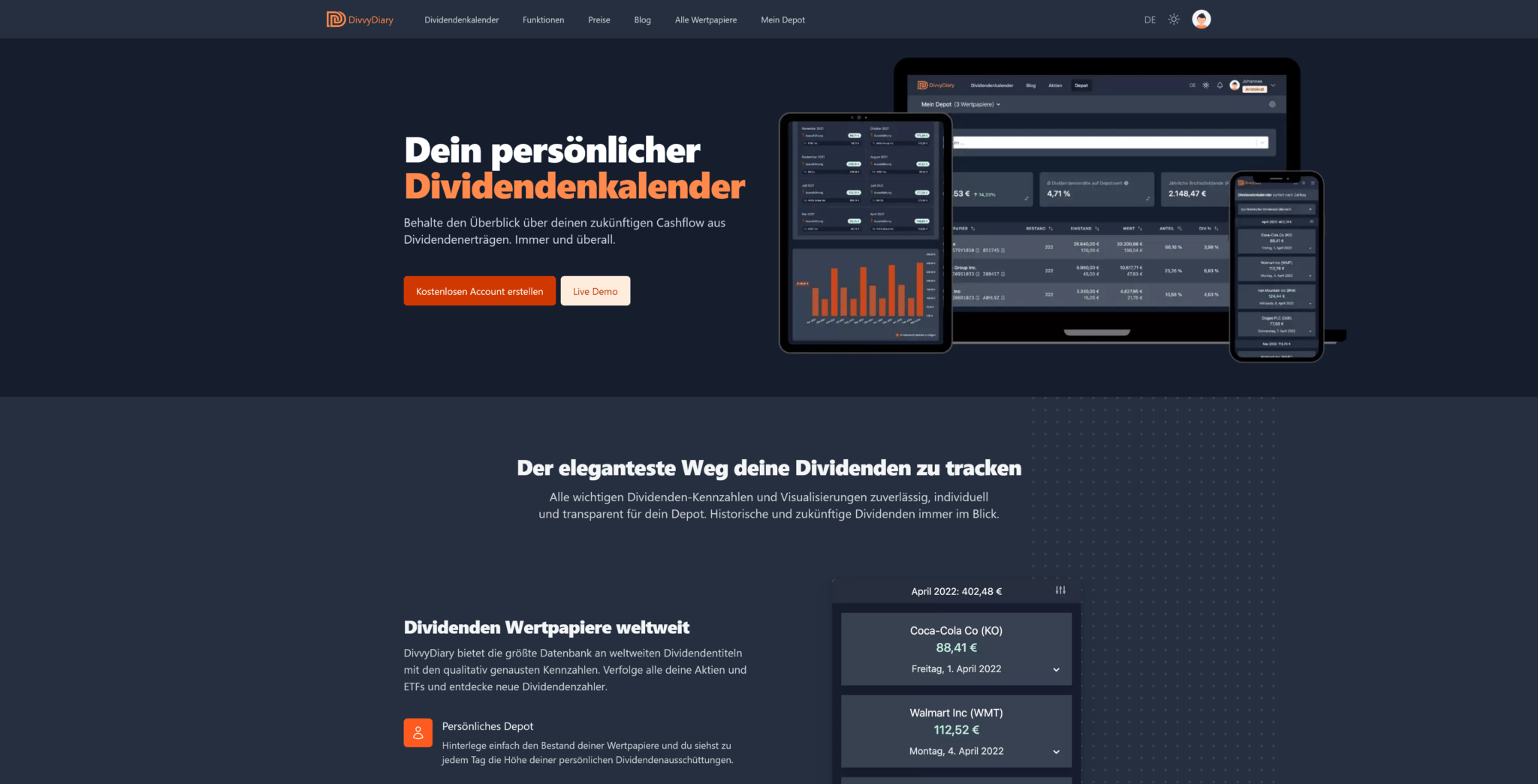DivvyDiary Erfahrungen: Seriös oder Betrug? - Dividenden.de