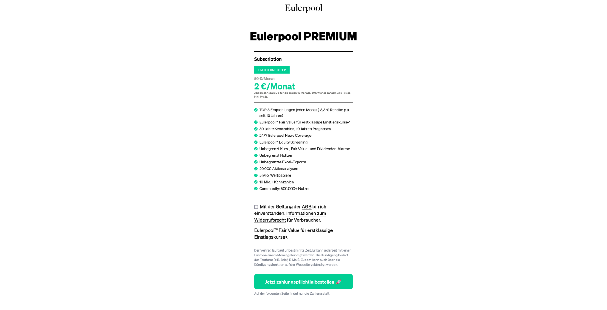 Eulerpool Erfahrungen: Seriös oder Betrug? - Dividenden.de